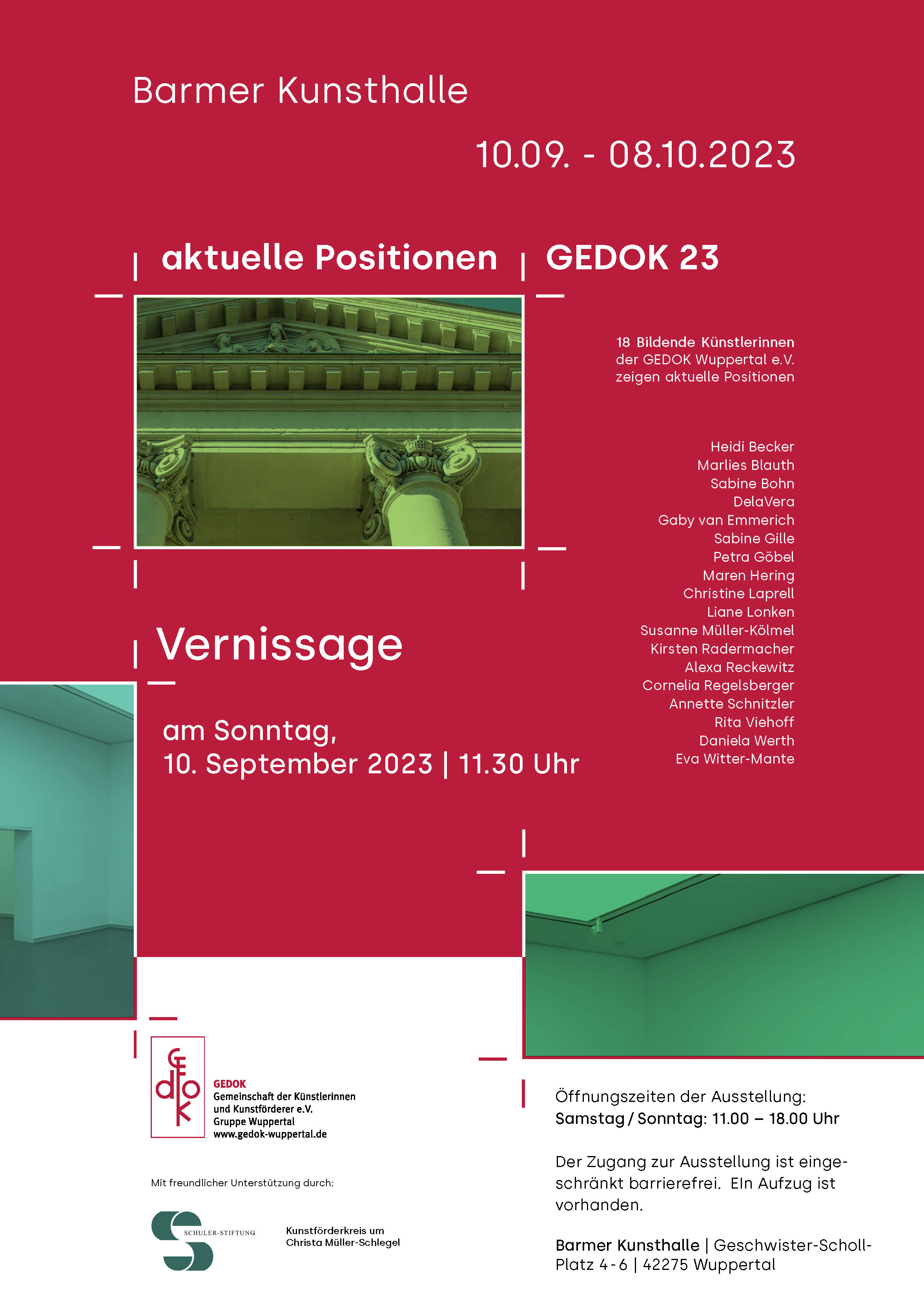 aktuelle Positionen – Heidi Becker